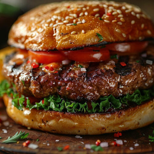 how to cook burger on electric stove