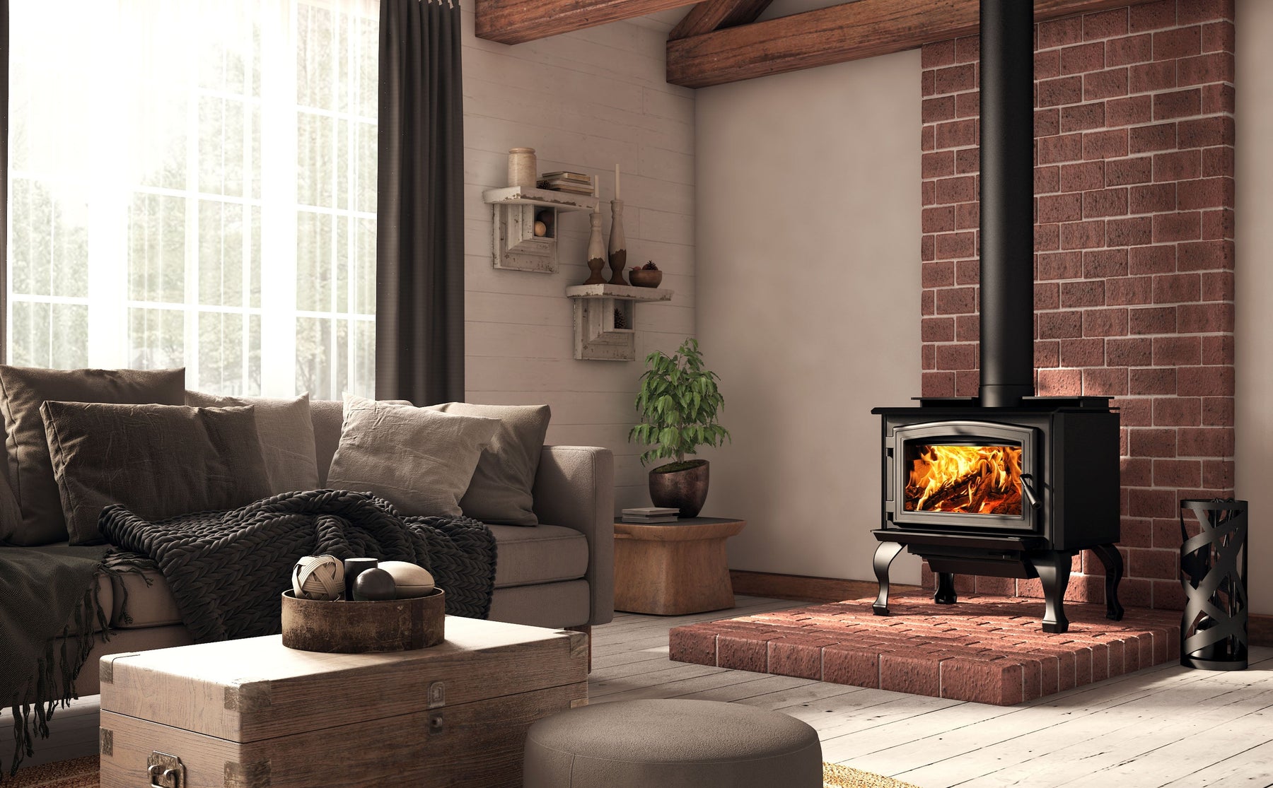 Let Real Flames Lead the Way With Wood Burning Stoves You’ll Love — The ...