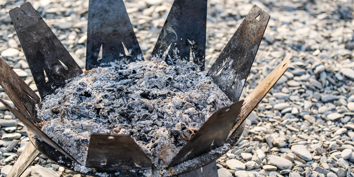 can ashes start a fire