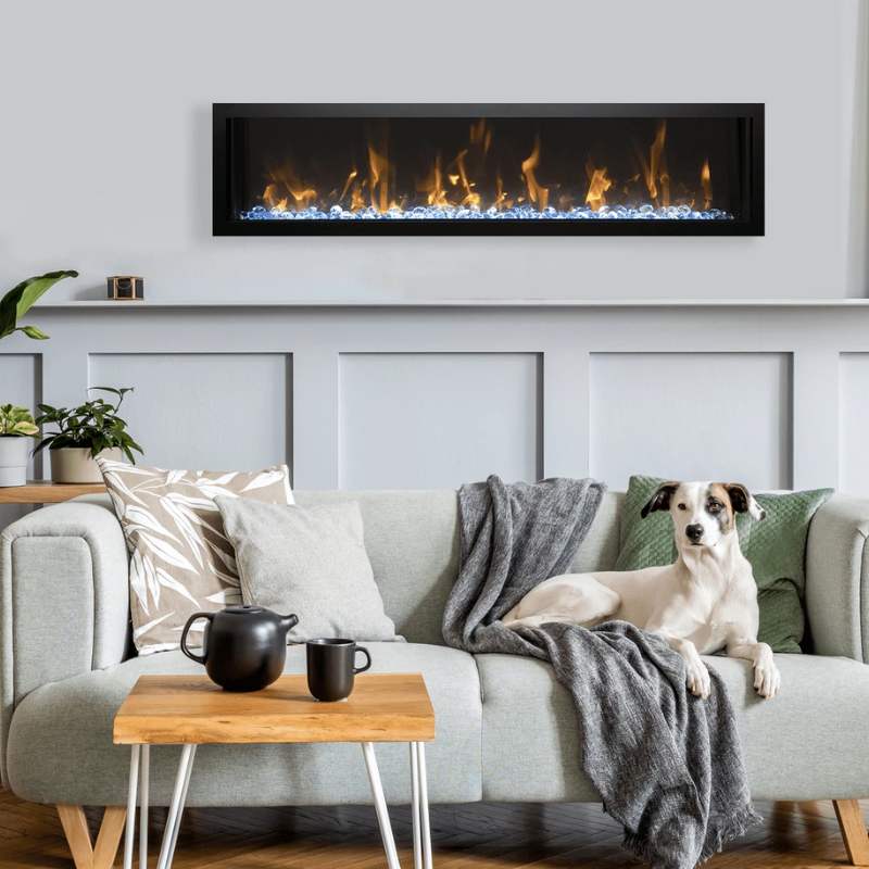 Amantii Symmetry Smart Xtra Slim 60" Linear Electric Fireplace — The ...