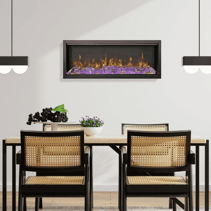 Linear Electric Fireplaces - Sleek & Modern Designs | The Torch Guys