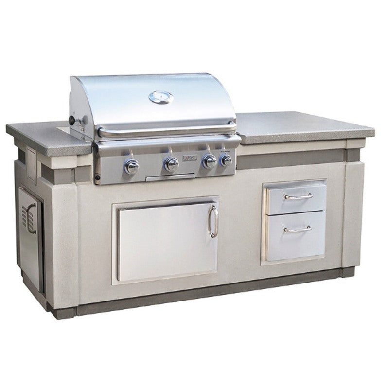 American Outdoor Grill Outdoor Kitchen Island with 30" L Series Grill ...