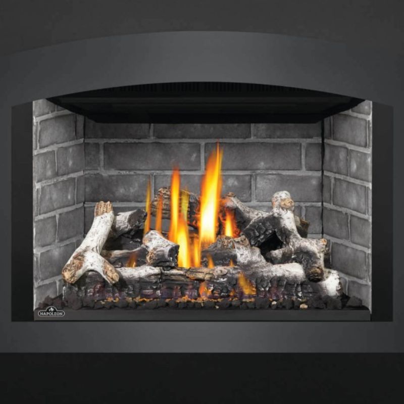 Birch Log Set for Napoleon Oakville X4 Direct Vent Gas Insert — The ...