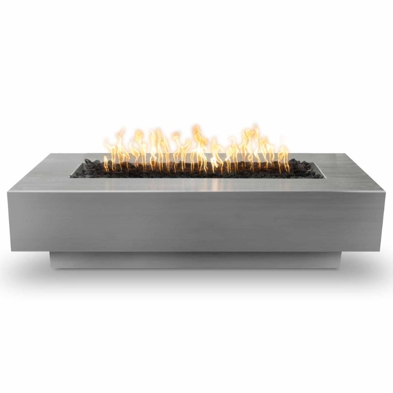 Cedar Park Fire Pit - Stainless Steel | 60" — The Torch Guys