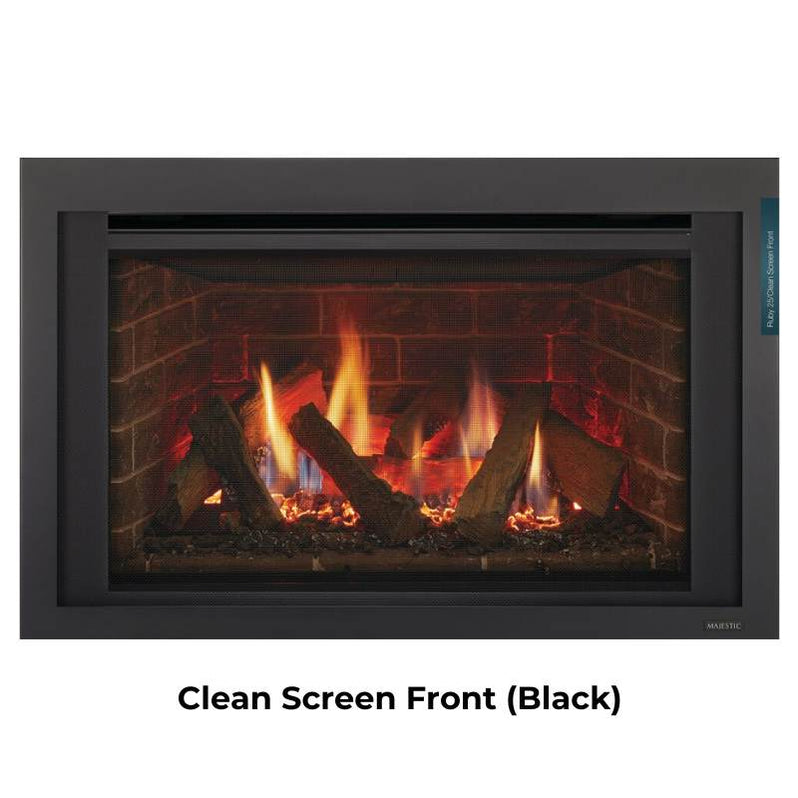 Majestic Ruby 30" Direct Vent Gas Insert | RUBY30 — The Torch Guys