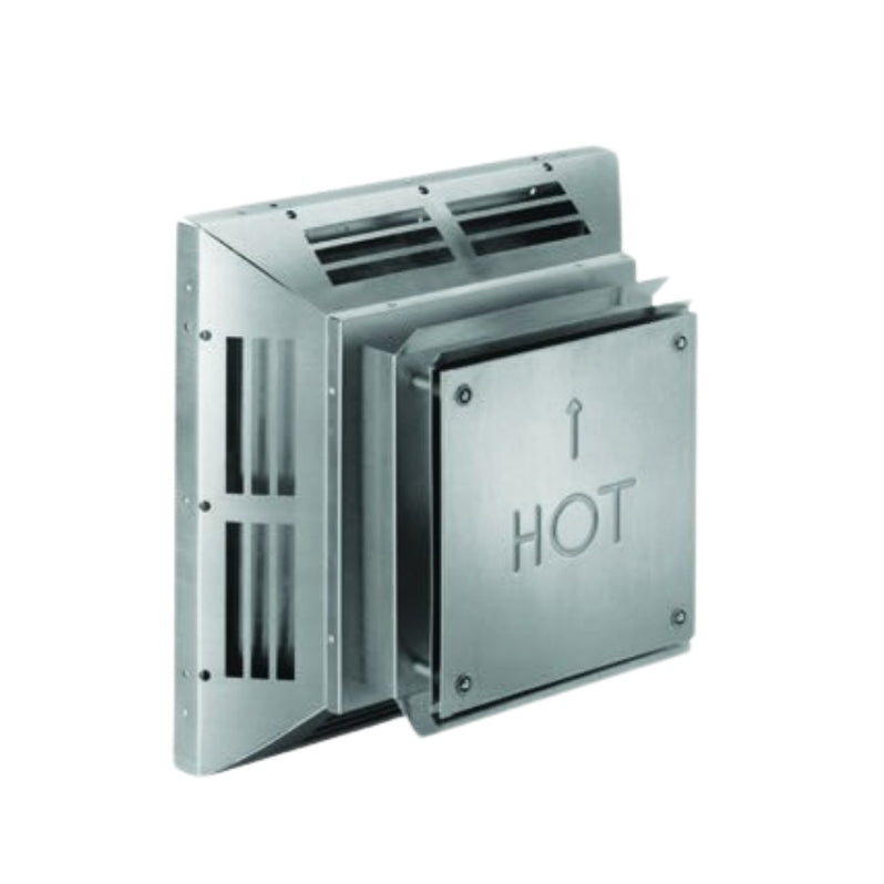 Duravent 4" x 6-5/8" DirectVent Pro Square Horizontal Termination Cap ...