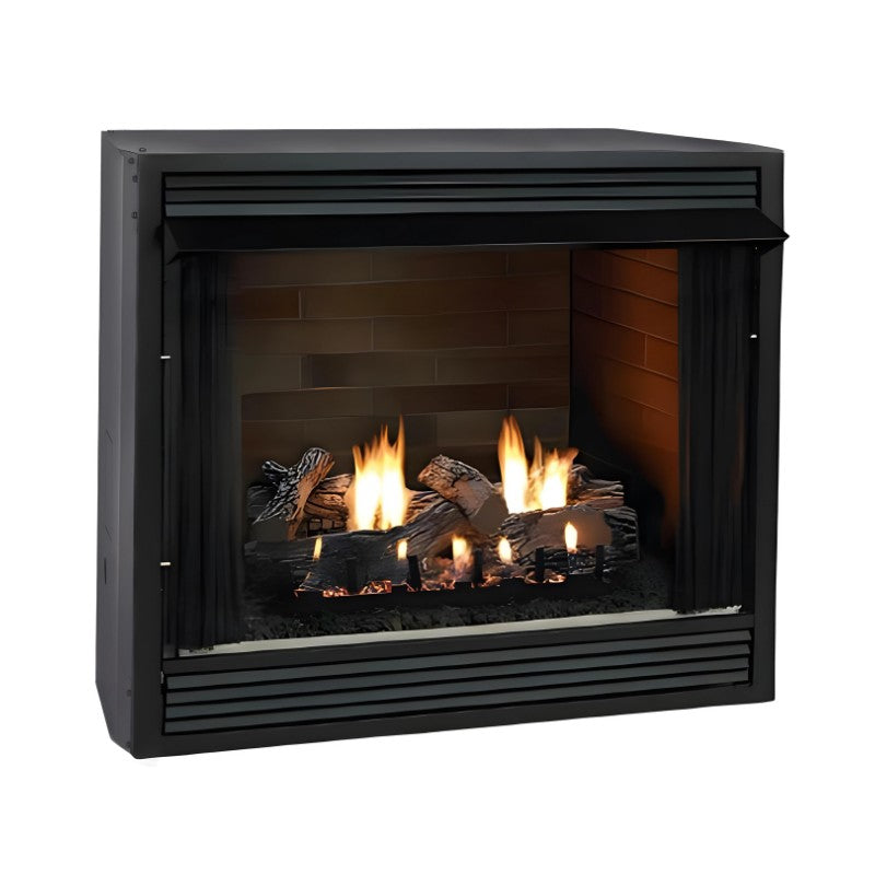 Empire Breckenridge Deluxe 36" Vent Free Firebox with Louvers — The ...