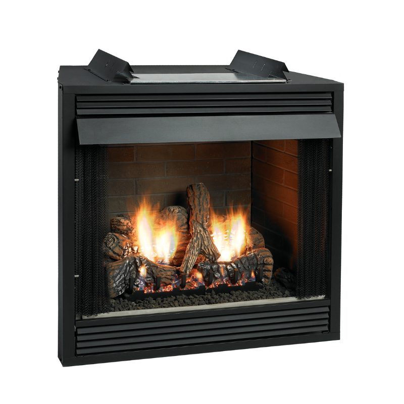 Empire Breckenridge Premium 32" Vent Free Firebox with Louvers — The ...