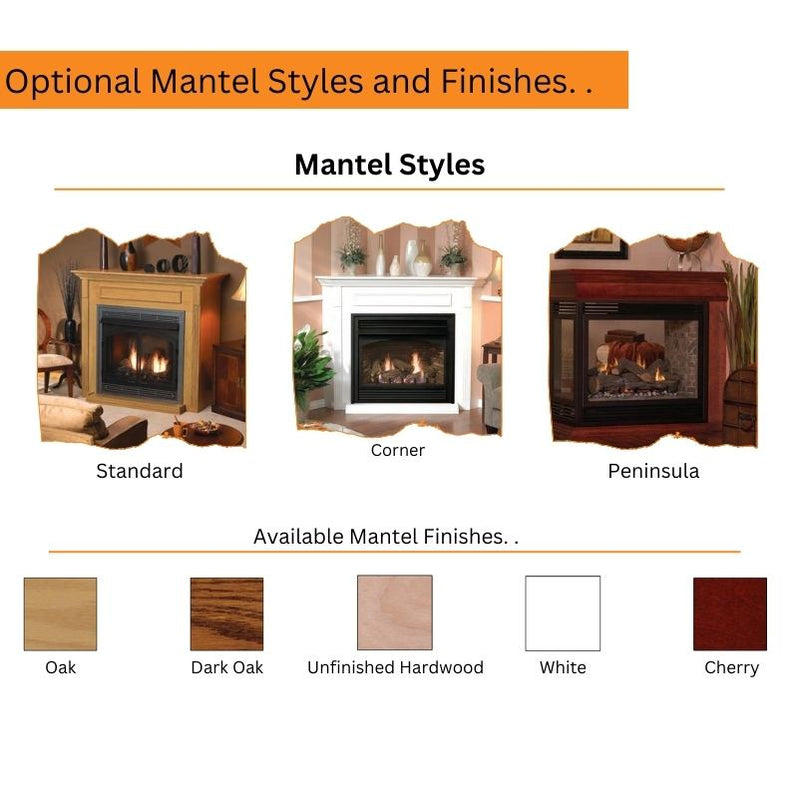 Empire Breckenridge Premium 36" Vent Free Firebox | Flush Front — The Torch Guys