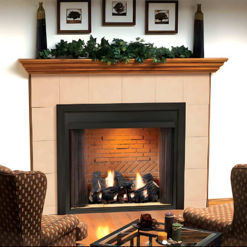 Empire Breckenridge Premium 42" Vent Free Firebox with Louvers ...