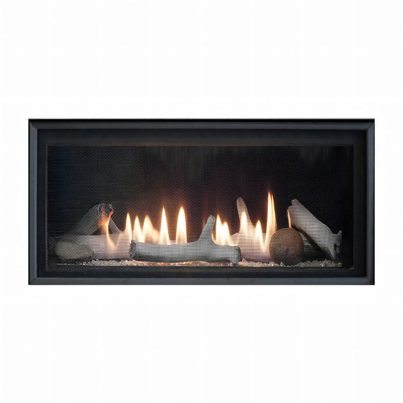 Empire Loft 36" Direct Vent Linear Gas Fireplace | DVL36BP — The Torch Guys