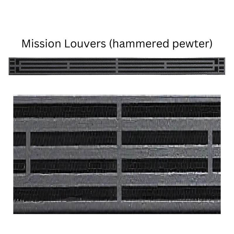 Louver Options for Tahoe Deluxe Direct Vent Gas Fireplace — The Torch Guys