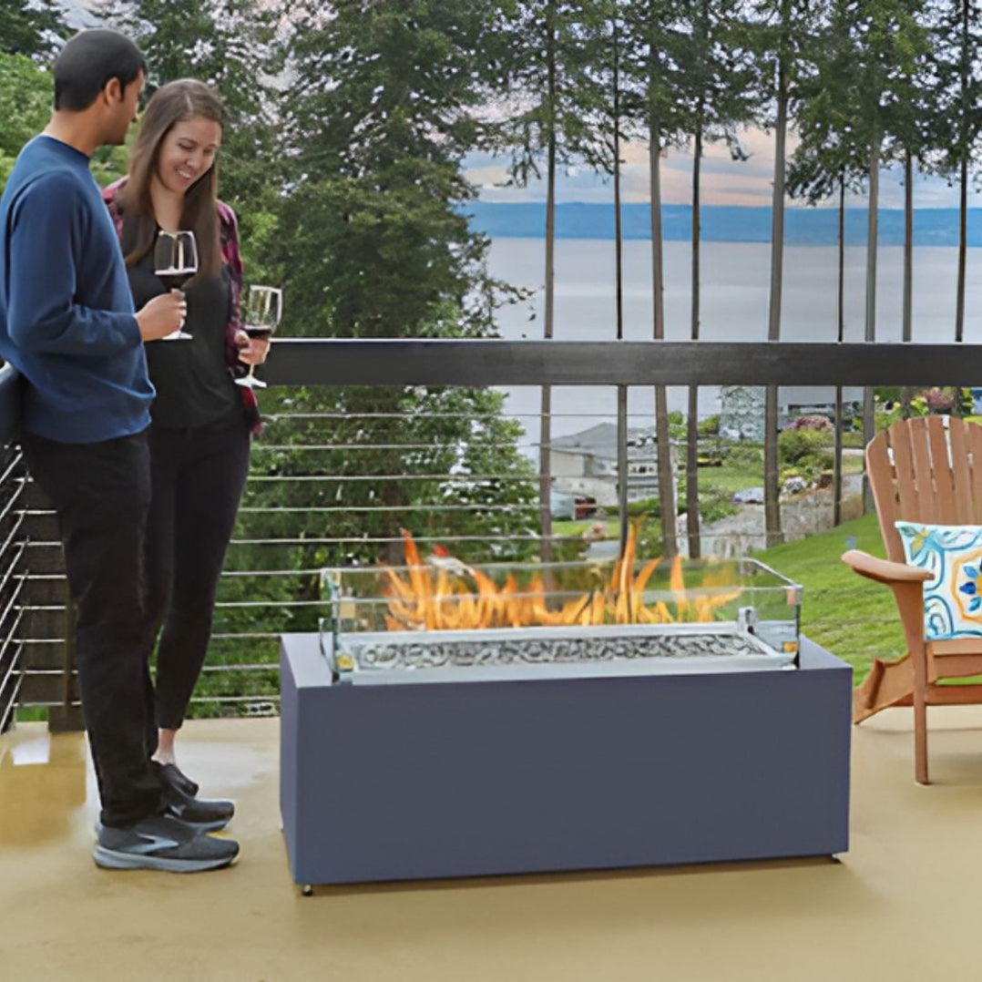 Fire Garden 48" Complete Linear Gas Fire Pit | 94900432 — The Torch Guys