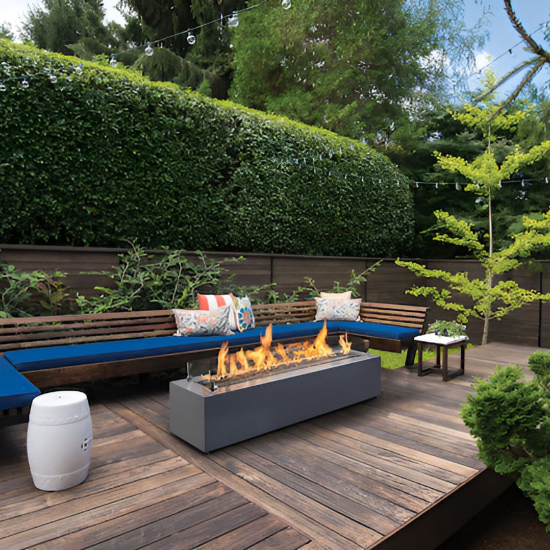 Fire Garden 72" Complete Linear Gas Fire Pit | 94900449 — The Torch Guys