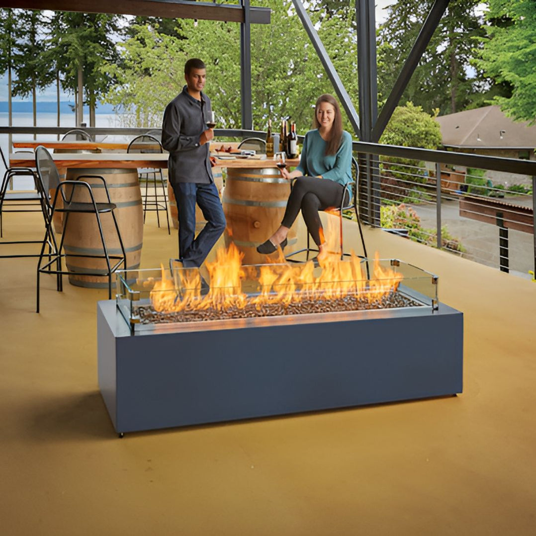 Fire Garden 72" Complete Linear Gas Fire Pit | 94900449 — The Torch Guys