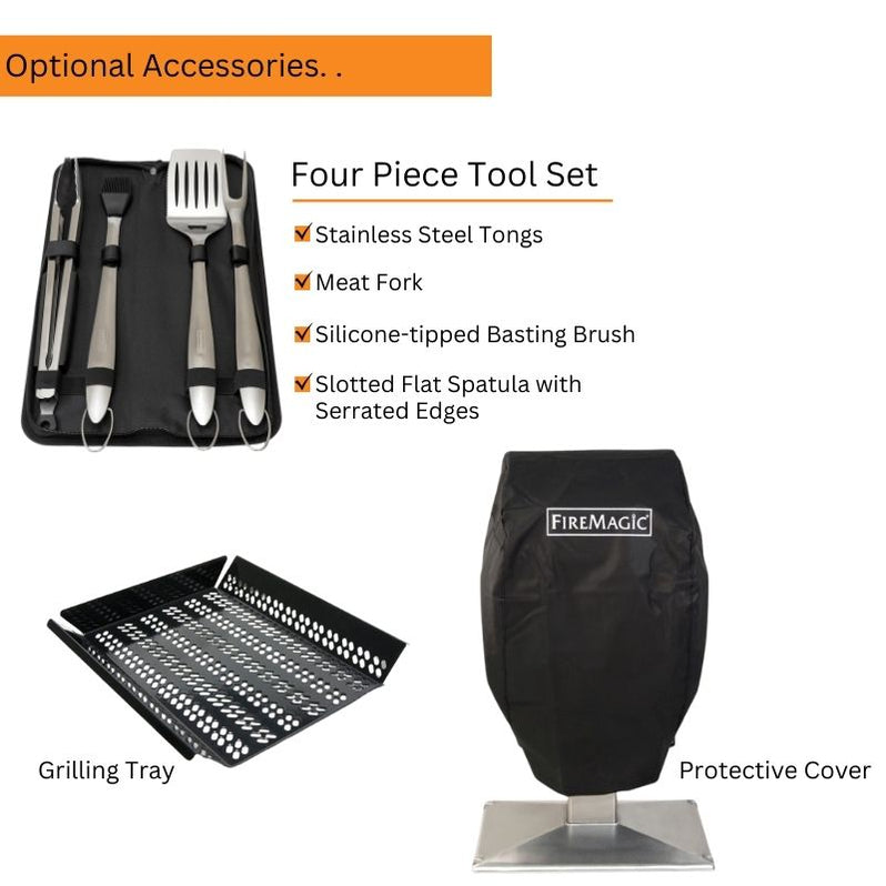 Fire Magic E251s Post Mount Electric Grill — The Torch Guys