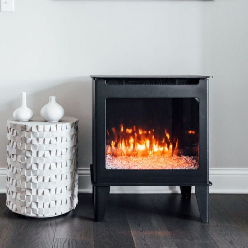 Fuzion-ex Electric Fireplace Stove: Forge & Flame Freestanding Model ...