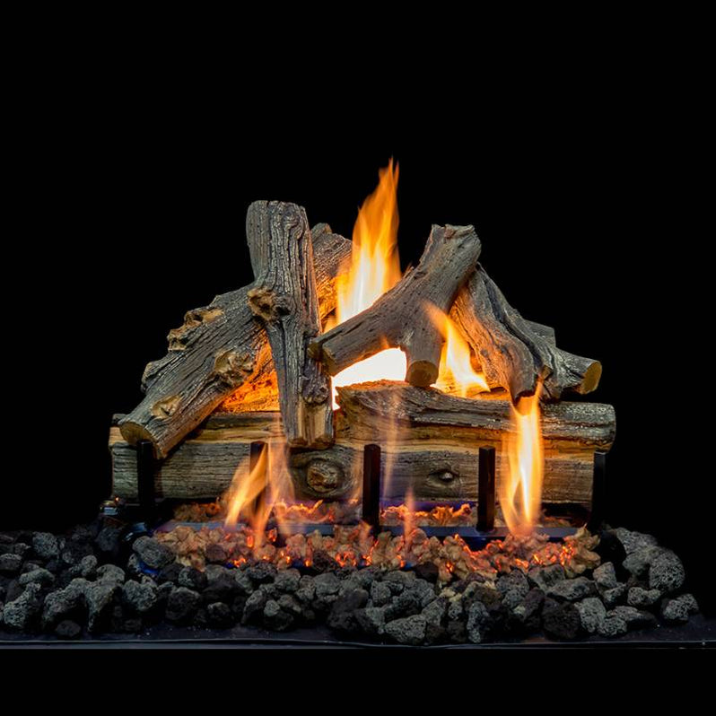 Grand Canyon Arizona Juniper Outdoor Vented Gas Log Set — The Torch Guys
