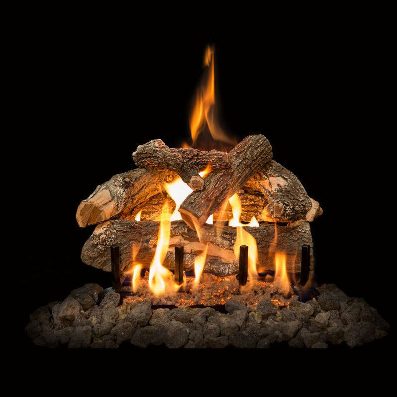 Grand Canyon Arizona Weathered Oak Vented Gas Log Set — The Torch Guys