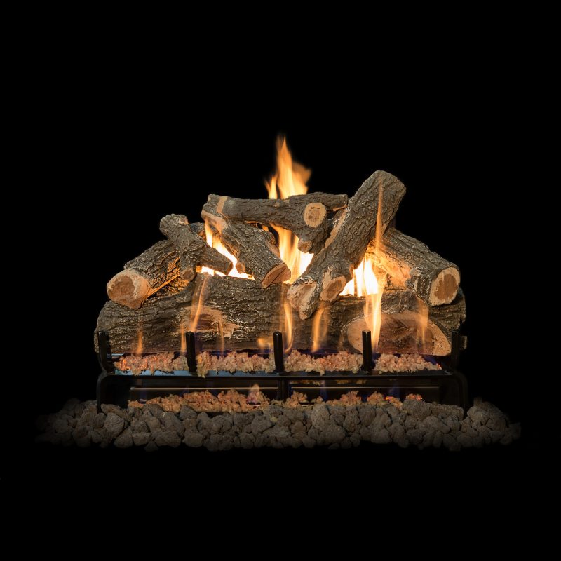 Grand Canyon Arizona Weathered Oak Outdoor Vented Gas Log Set with 3 B ...