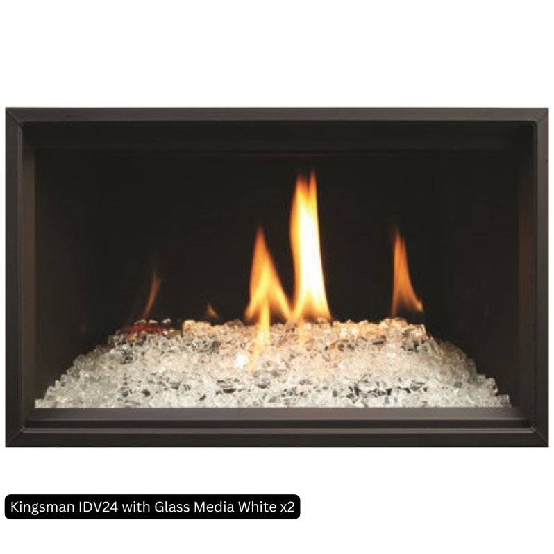 Kingsman IDV24 24" Direct Vent Fireplace Insert — The Torch Guys