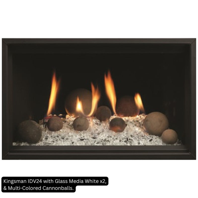 Kingsman IDV24 24" Direct Vent Fireplace Insert — The Torch Guys