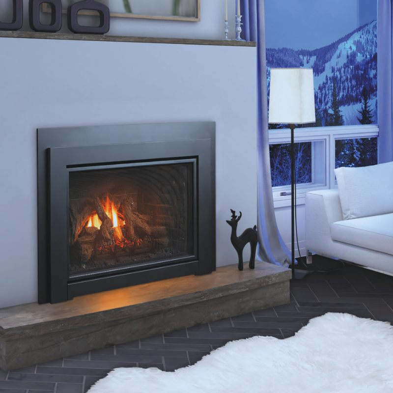 Kingsman IDV44 Direct Vent Gas Fireplace Insert | Fireplace Inserts ...