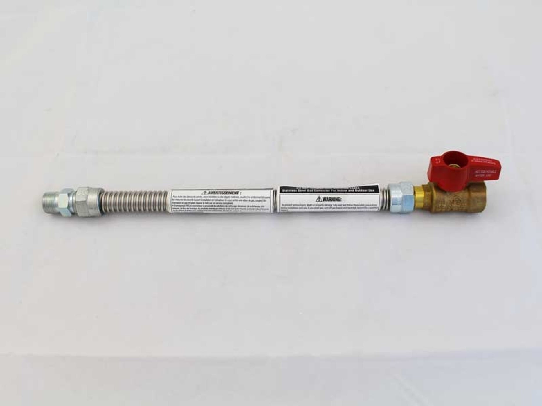 Napoleon 12" Stainless Steel Gas Flex Connector and Shut Off (Carton of ...