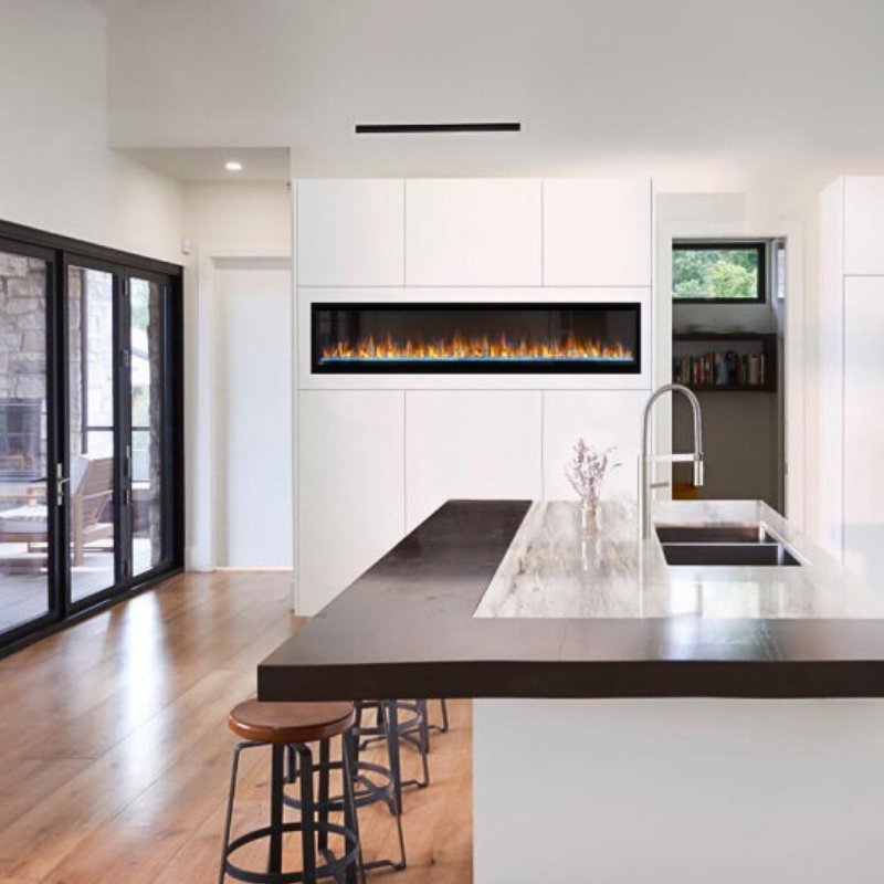 Napoleon Alluravision Slimline 74" Built-In/Wall Mount Linear Electric ...