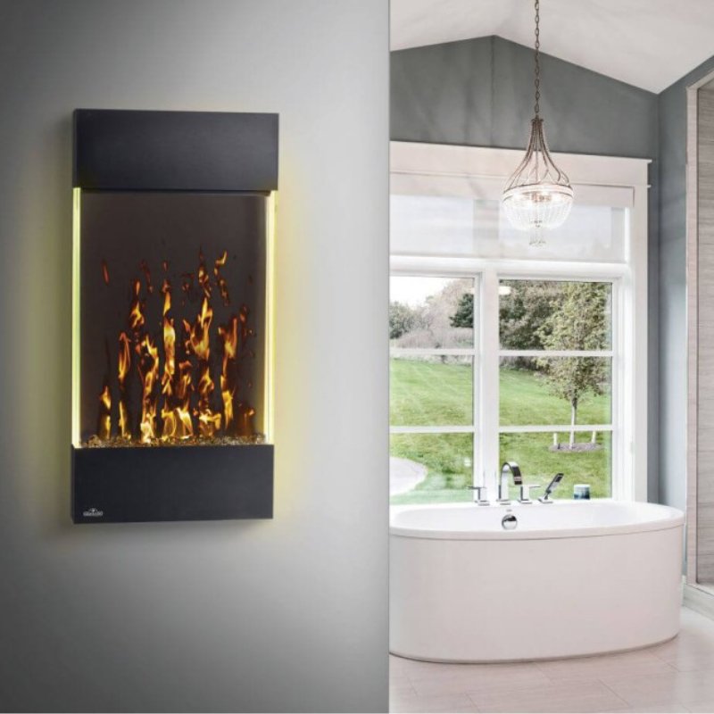 Napoleon Allure Vertical 32" Wall Mount Electric Fireplace — The Torch Guys