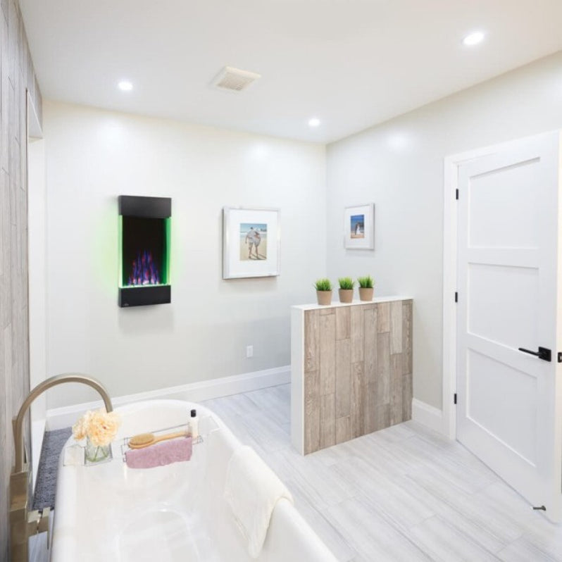 Napoleon Allure Vertical 32" Wall Mount Electric Fireplace — The Torch Guys