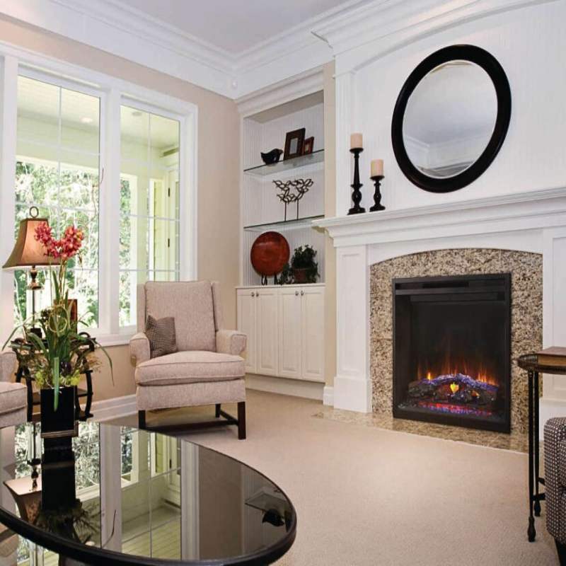 Napoleon Element 36" Built-In Electric Fireplace | NEFB36H-BS — The ...