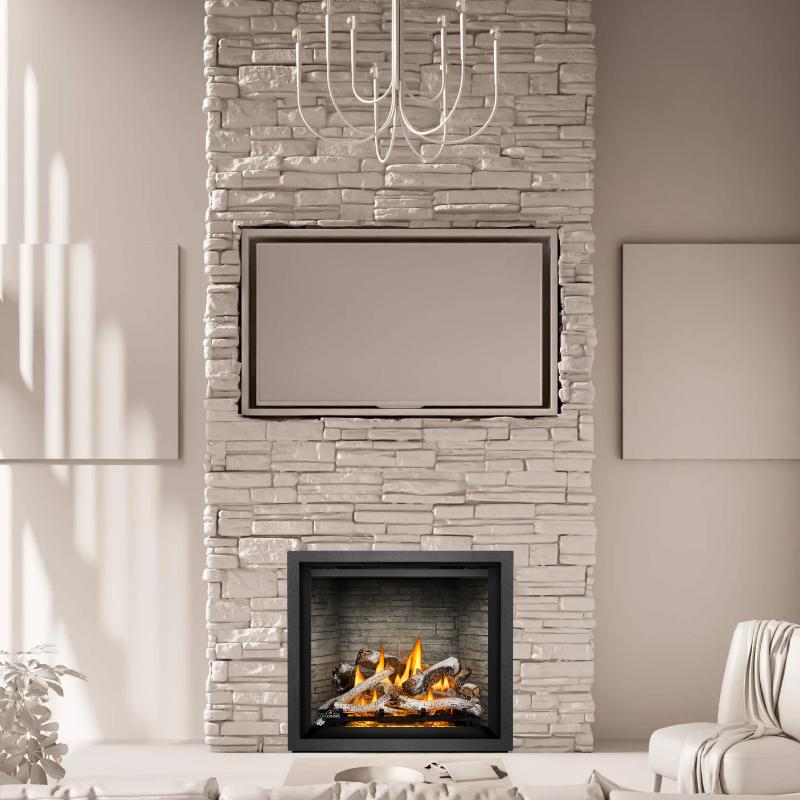 Birch Log Set for Napoleon Elevation X — The Torch Guys