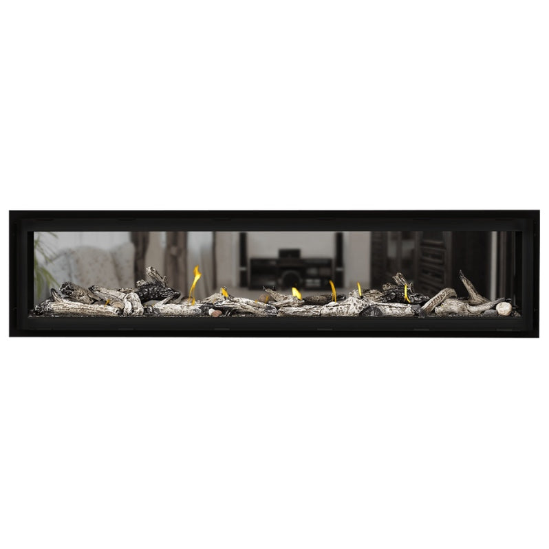 Napoleon Vector 74" See Through Linear Direct Vent Gas Fireplace | LV74N2 — The Torch Guys