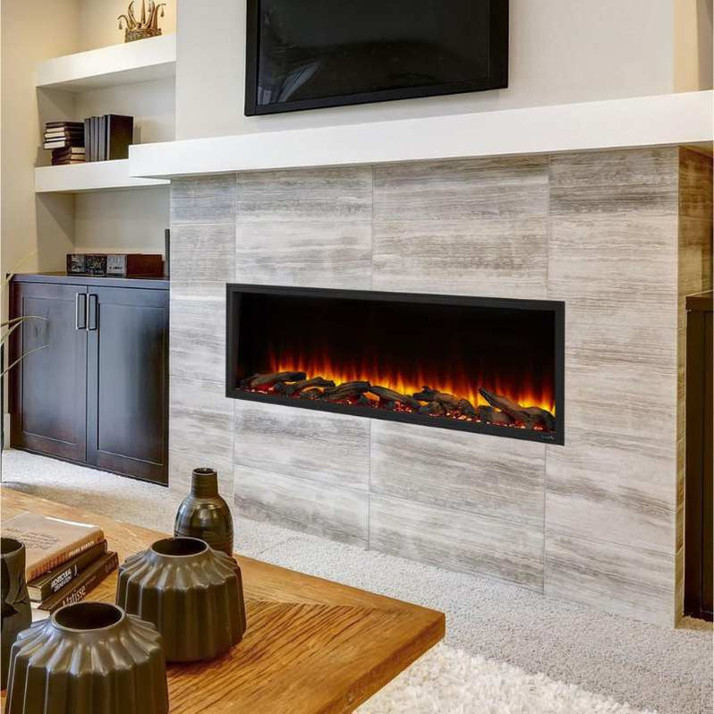 Simplifire Scion 55" Linear Electric Fireplace | SF-SC55-BK — The Torch ...
