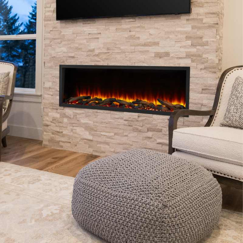 Simplifire Scion 55" Linear Electric Fireplace | SF-SCN55-BK — The ...
