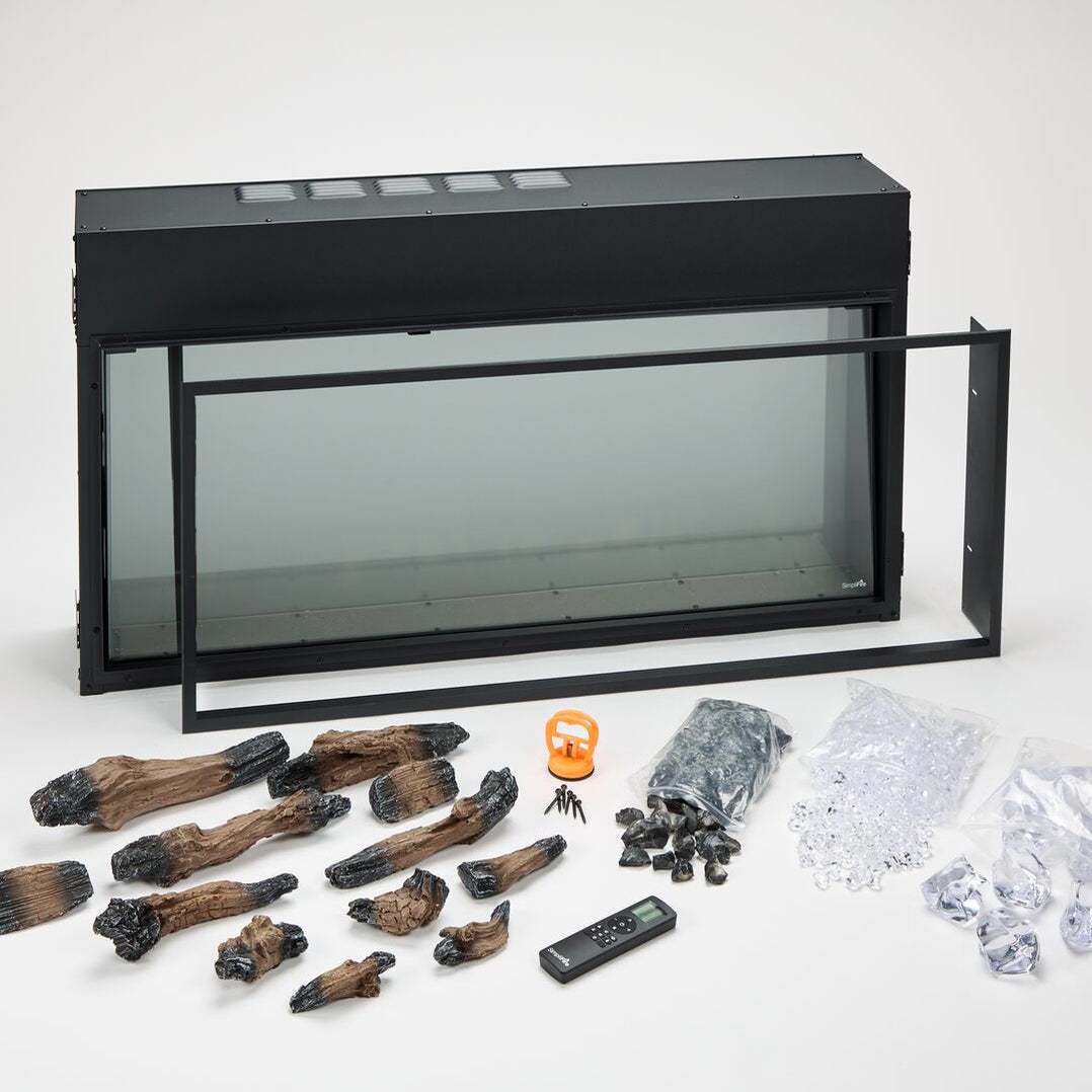 Simplifire Scion 55" Linear Electric Fireplace | SF-SCN55-BK — The ...