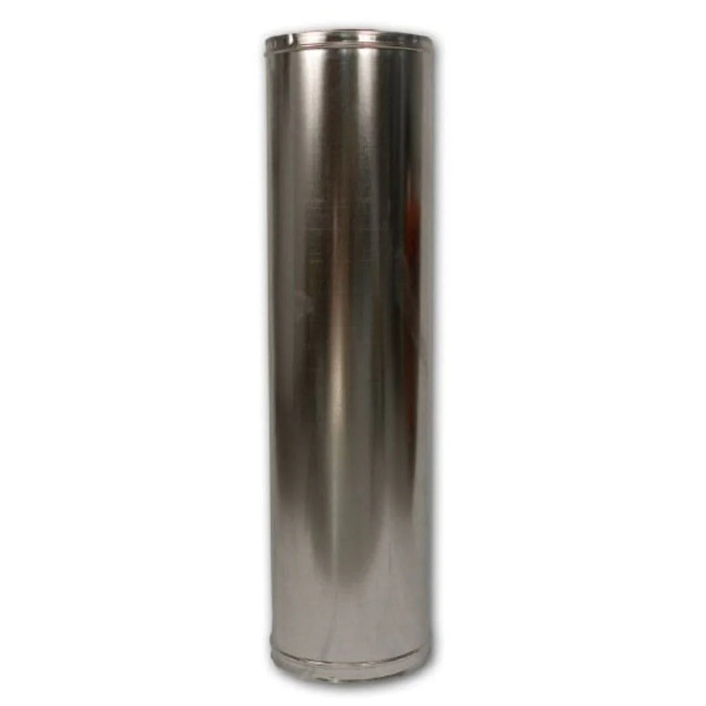 Superior 48-Inch Section Double Wall Pipe Snap Lock - 8-Inch Chimney ...