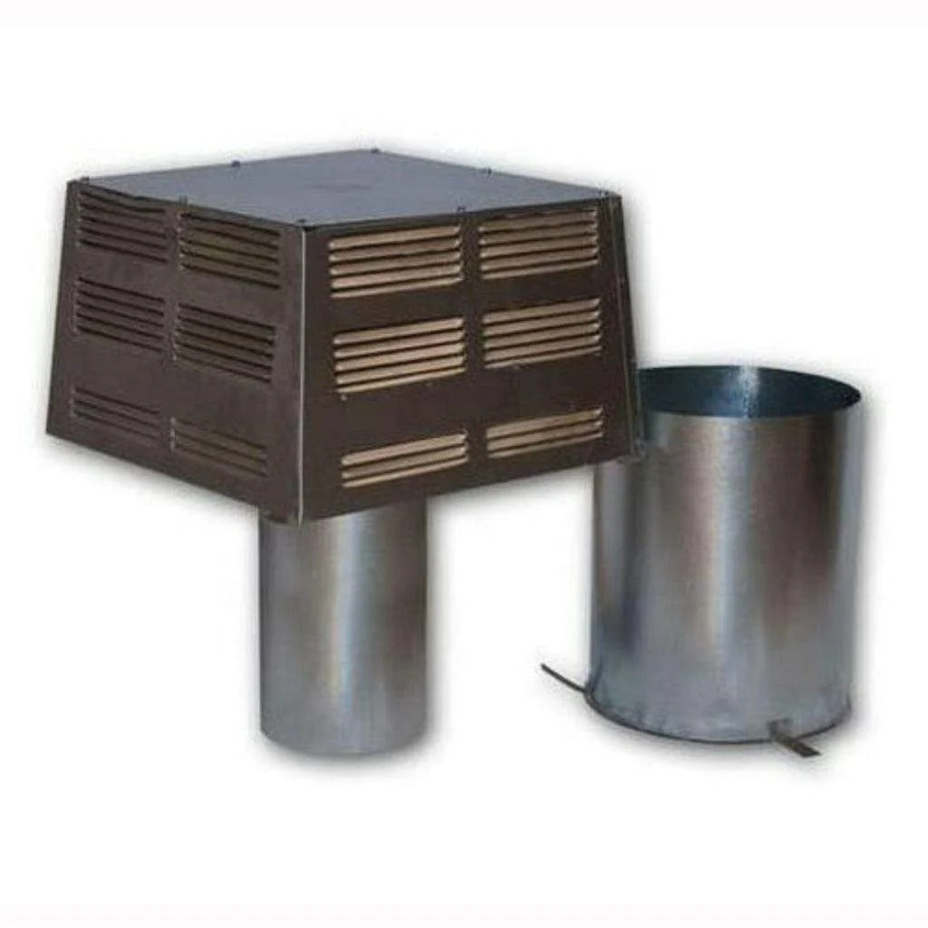 Superior Hi-Temp Pyramid Top with Slip Section - 8-Inch Chimney System ...