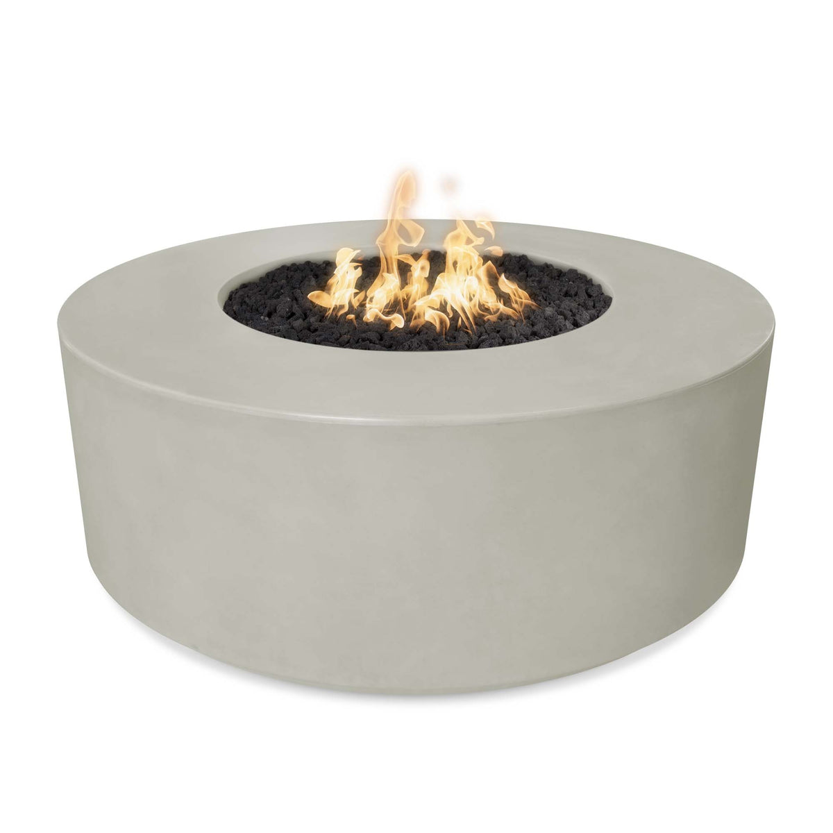 The Outdoor Plus Florence 72" Fire Pit - 20" Tall - GFRC Concrete | OPT ...